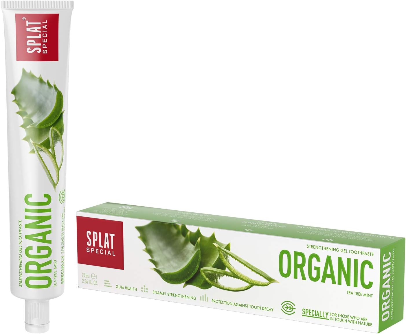 SPLAT Organic Toothpaste, 75 ml : Amazon.co.uk: Health & Personal Care