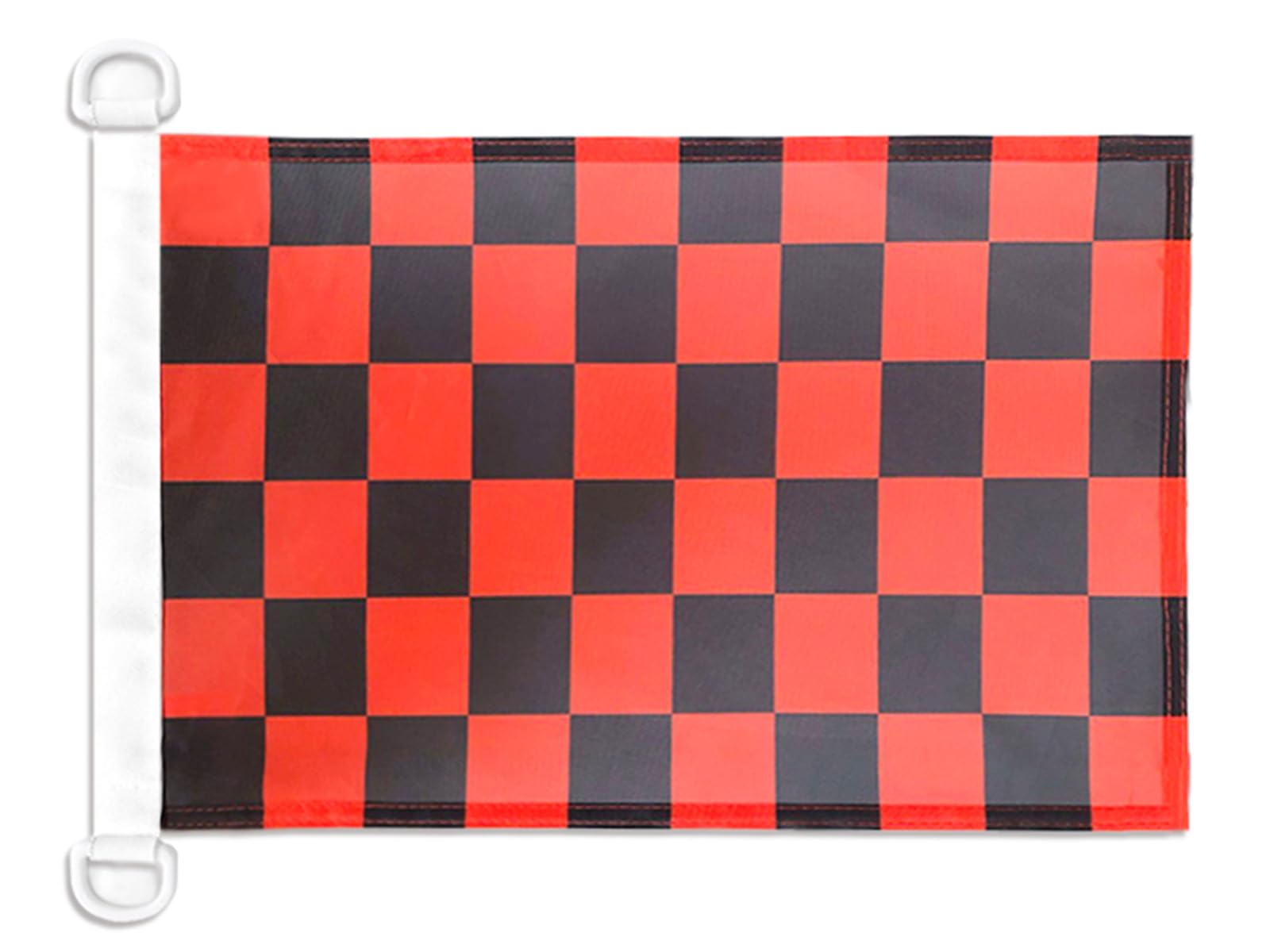 Red And Black Checkered Flag Checkered Team Flag 3X5FT F1 Red Black