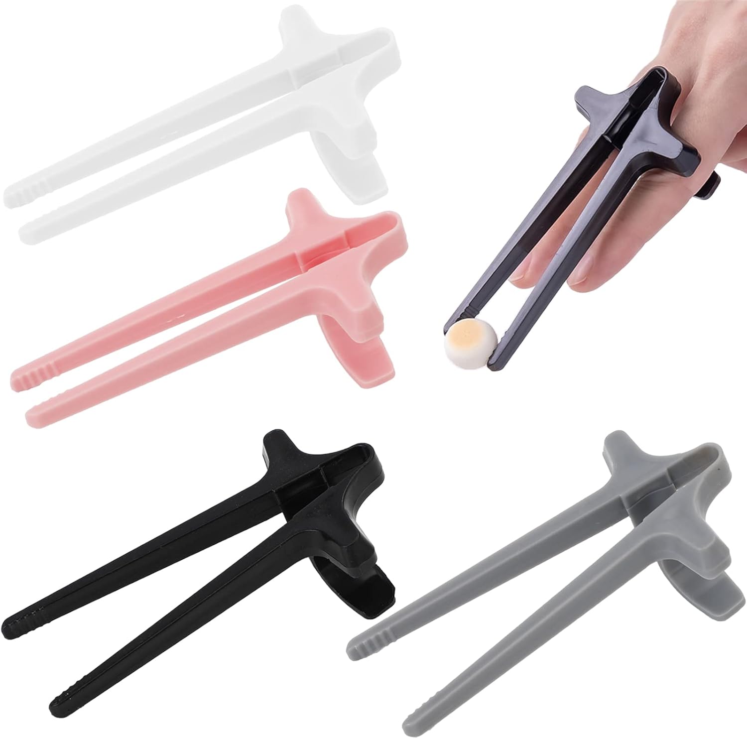Amazon.com: Zasukol 4pcs Finger Chopsticks for Gamers Snack Chopsticks ...