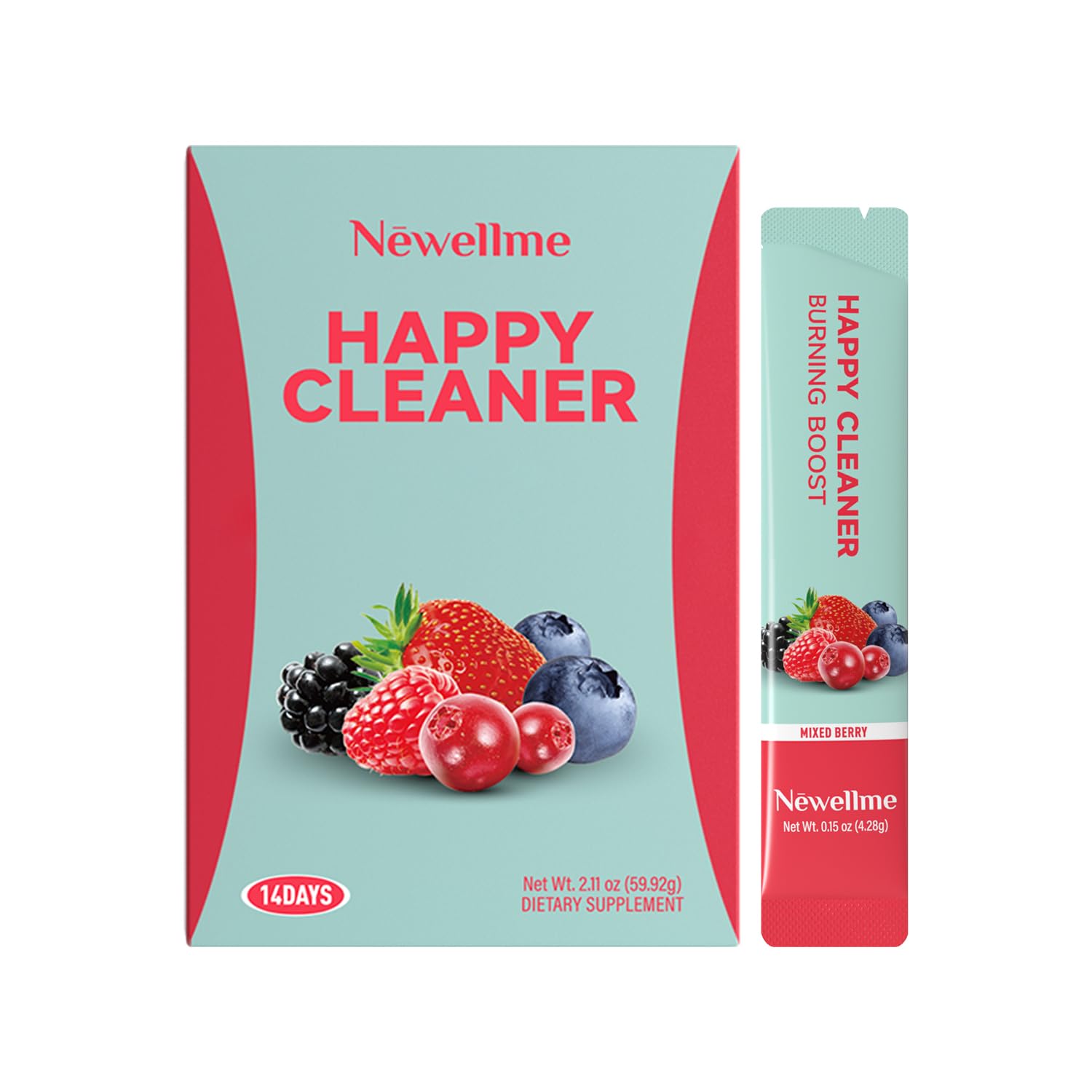 Snapklik.com : NEWELLME Happy Cleaner Digestive Supplement Powder, Gut ...