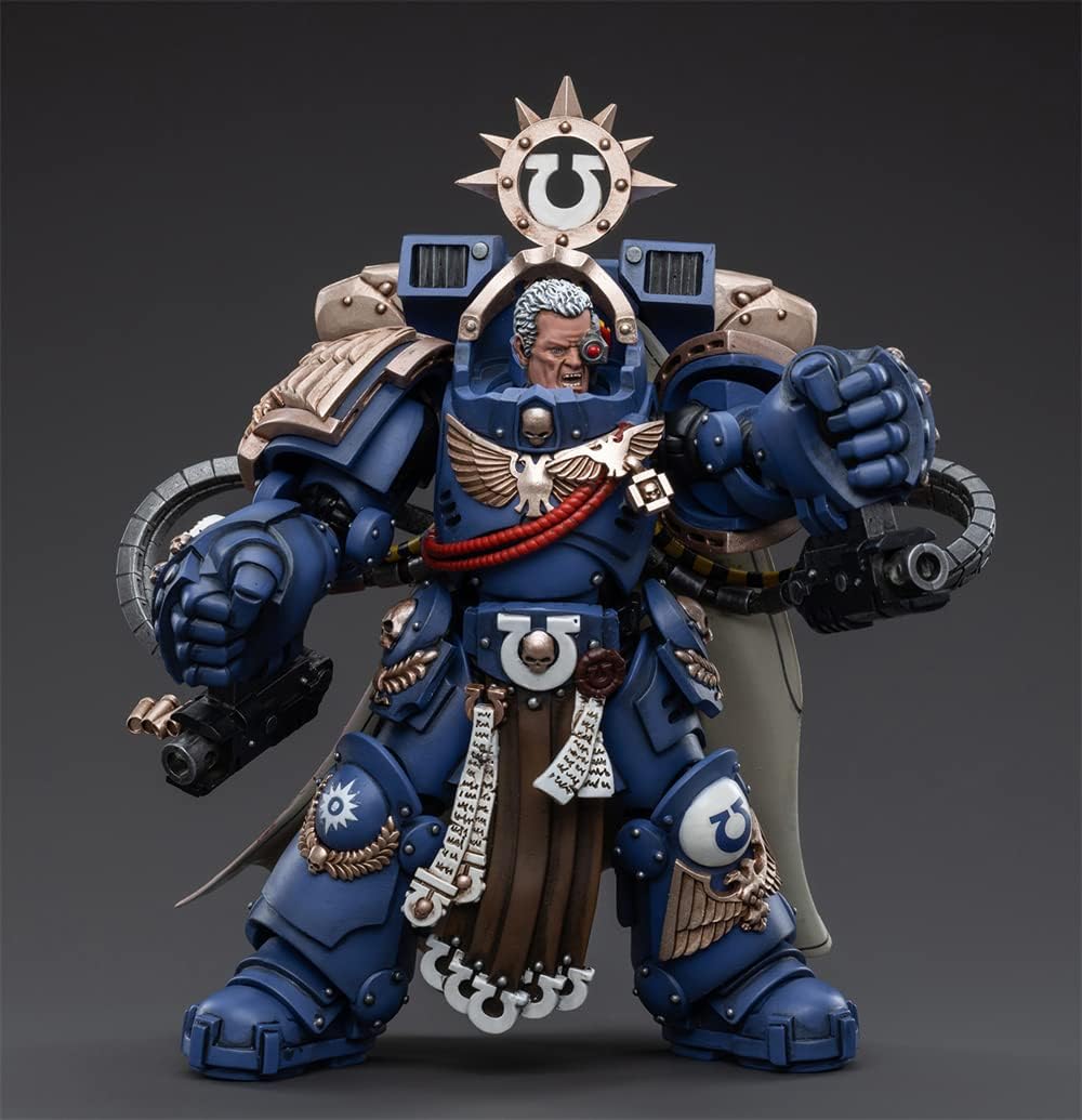 Amazon.com: HiPlay JoyToy Warhammer 40K Ultramarines Chapter Master ...