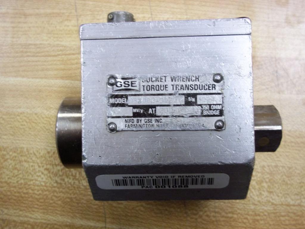 GSE 032062-0020 Socket Wrench Torque Transducer: Amazon.com: Industrial ...