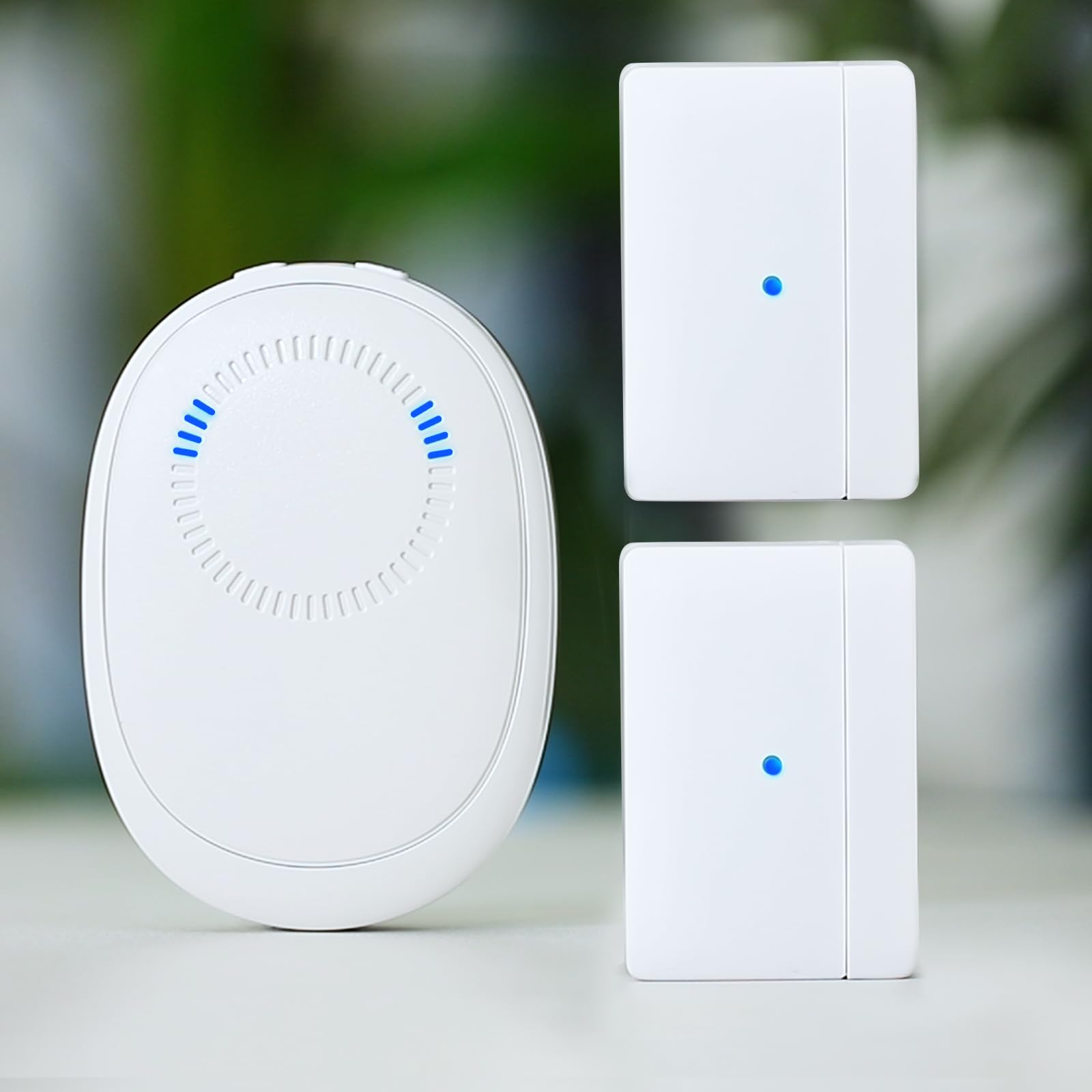 SEHOMY Door Chime with two door sensor, wireless Door Open Sensor Alarm ...