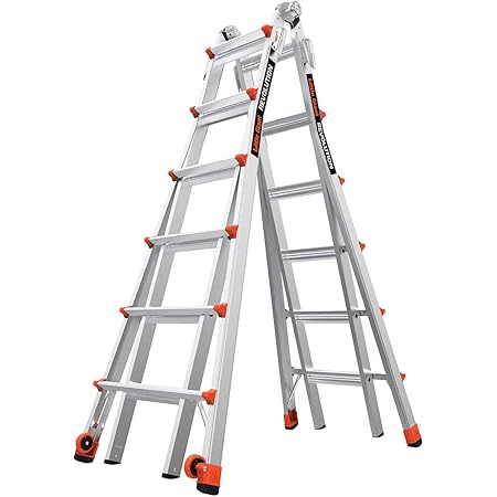 Little Giant Ladders, Revolution, M26, 26 ft, Multi-Position Ladder ...