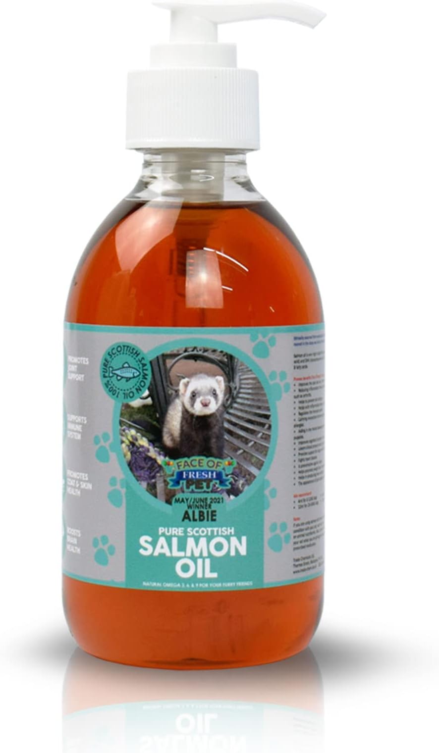 VioVet EpiGlow™ Scottish Salmon Oil for Cats & Dogs 500ml : Amazon.co ...