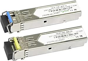 Amazon.com: DAGIJIRD 1 Pair 1.25G Single-Mode Fiber LC Simplex ...