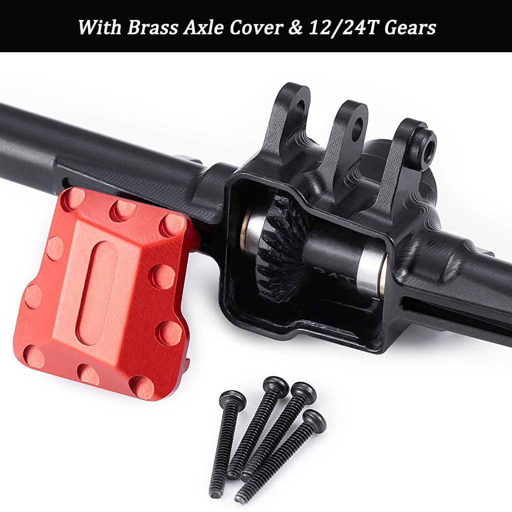 Snapklik.com : MOHERO TRX4M Extended Front Rear Axles Set - +4mm ...