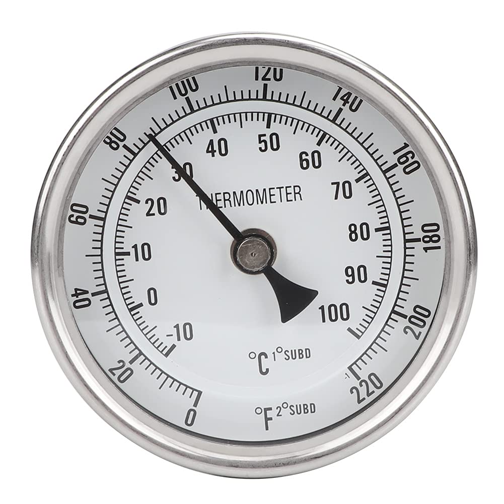 Amazon.com: Brewing Thermometer, 1/2 NPT Stainless Steel Pot ...