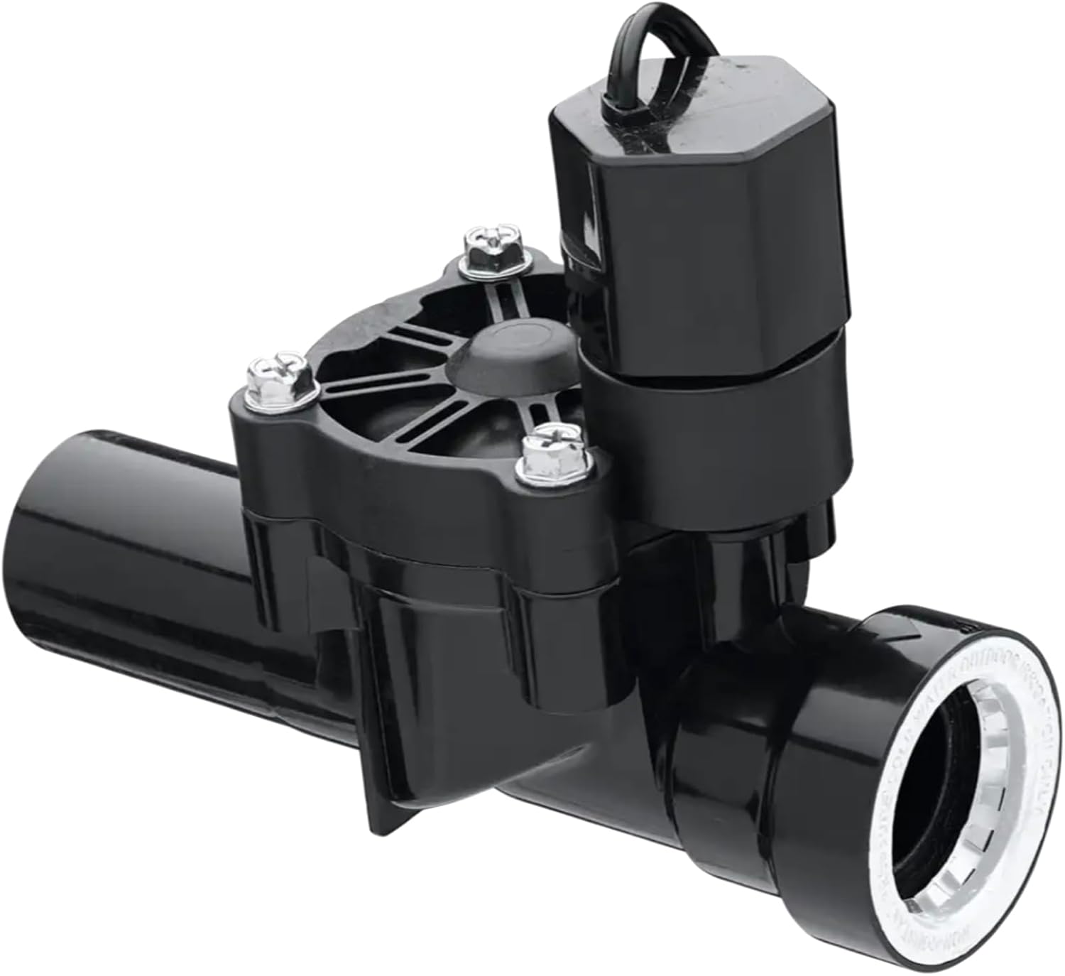 Amazon.com : Hydro-Rain 1" Push-Fit Reverse Flow Inline Valve with PVC ...