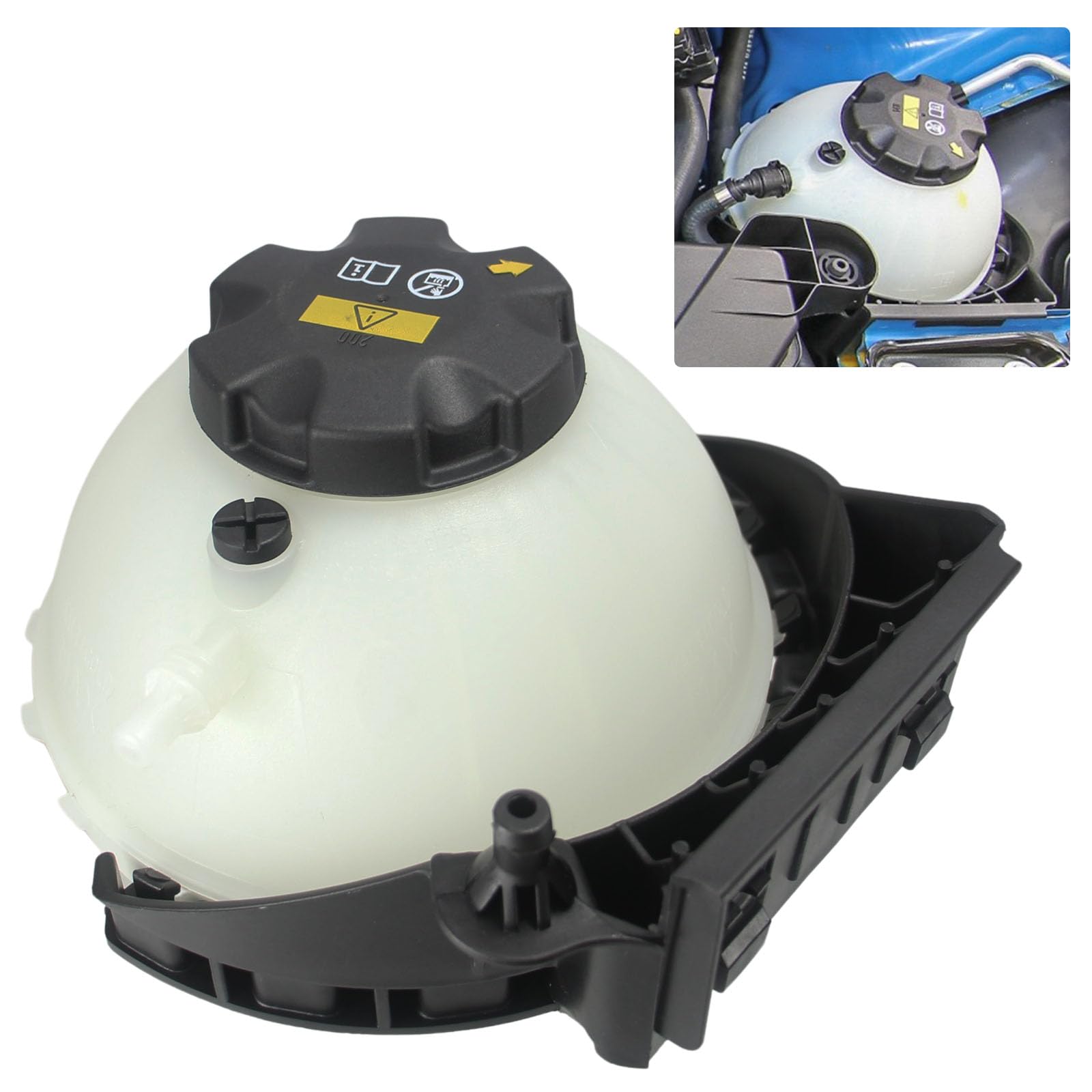 Amazon.com: PPNZQAUT 17137642158 Engine Coolant Reservoir Tank w ...