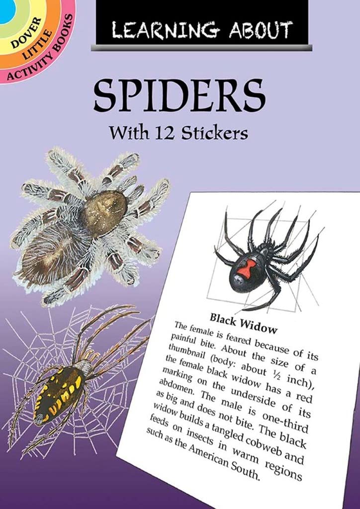 Learning About Spiders: With 12 Stickers (Little Activity Books ...