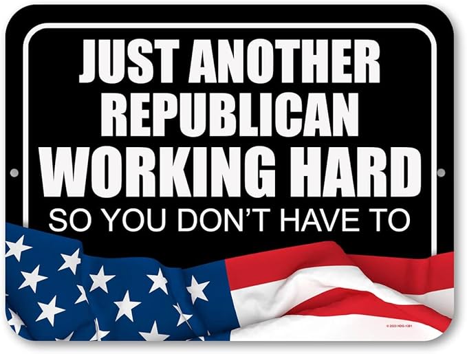 Amazon.com : Honey Dew Gifts, Just Another Republican Working Hard So ...