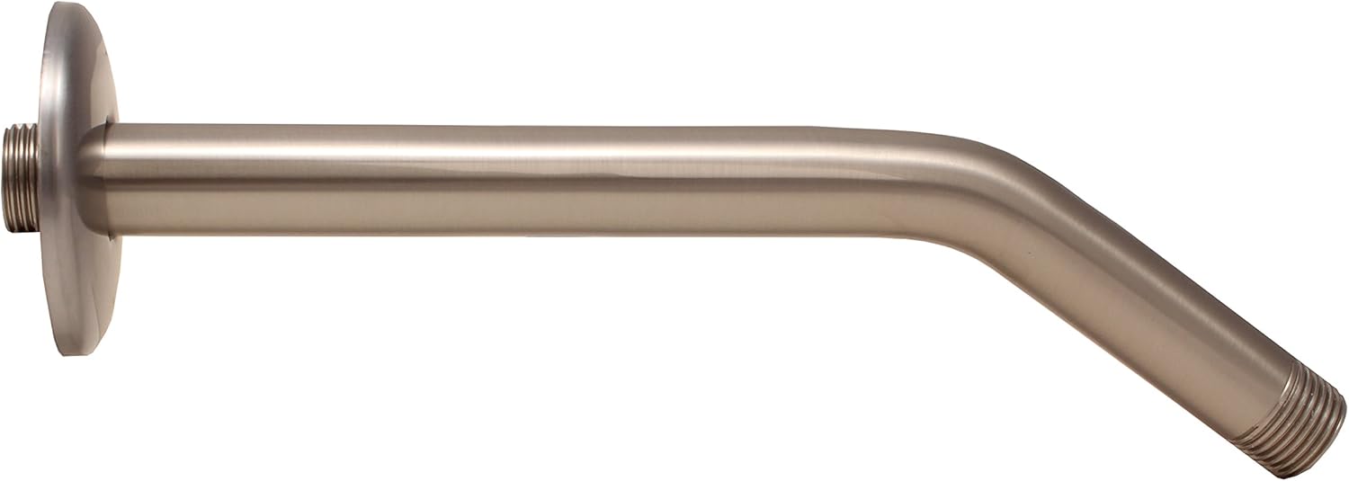 10-Inch Shower Arm and Flange Universal Showering Component, 1 Piece ...