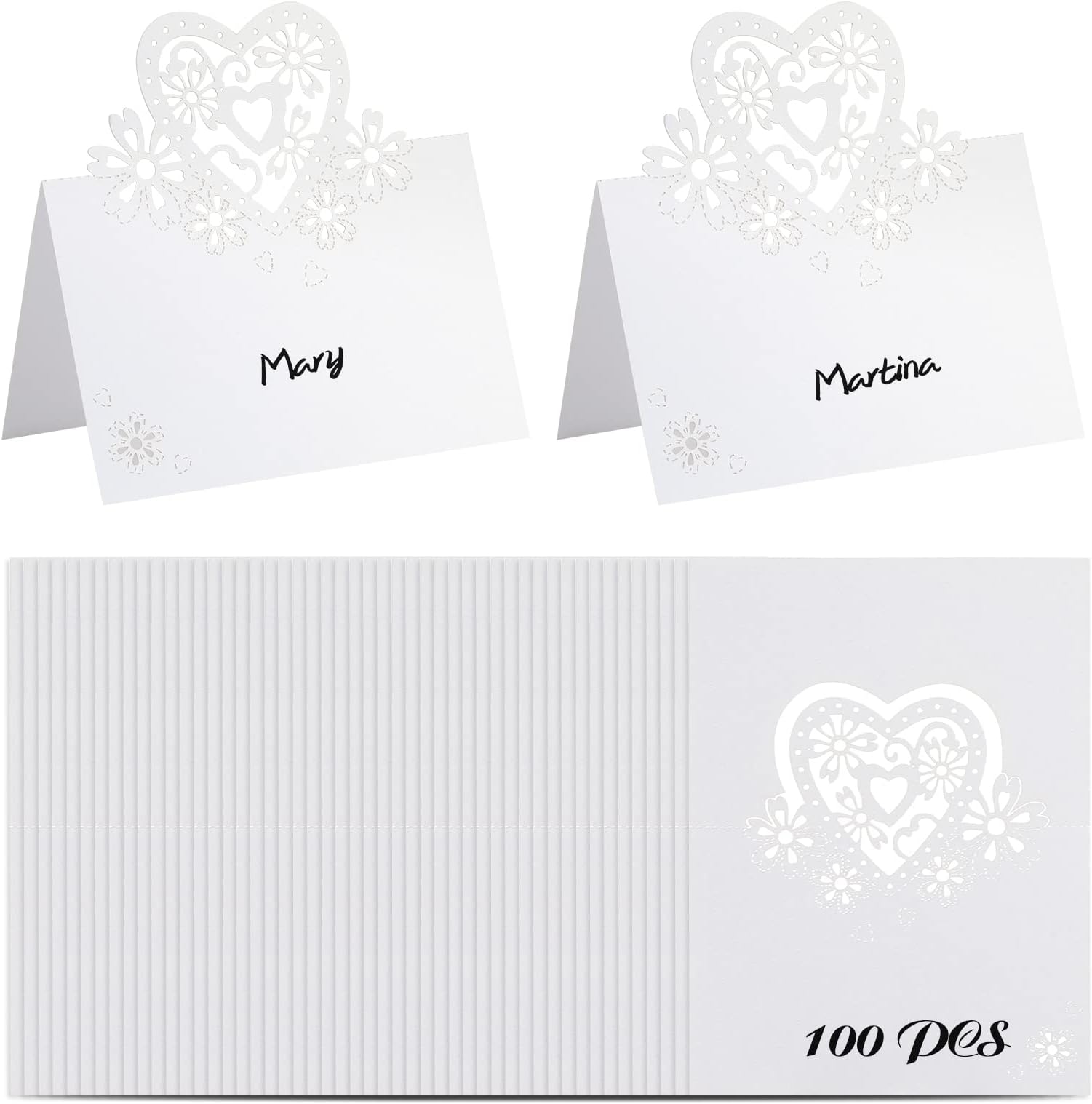 Silver Table Numbers 1-30 for Wedding Reception - (A6 Size) Silver Foil ...