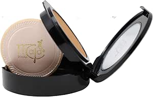 Maja Polvo compacto prensado para una cobertura uniforme impecable ...