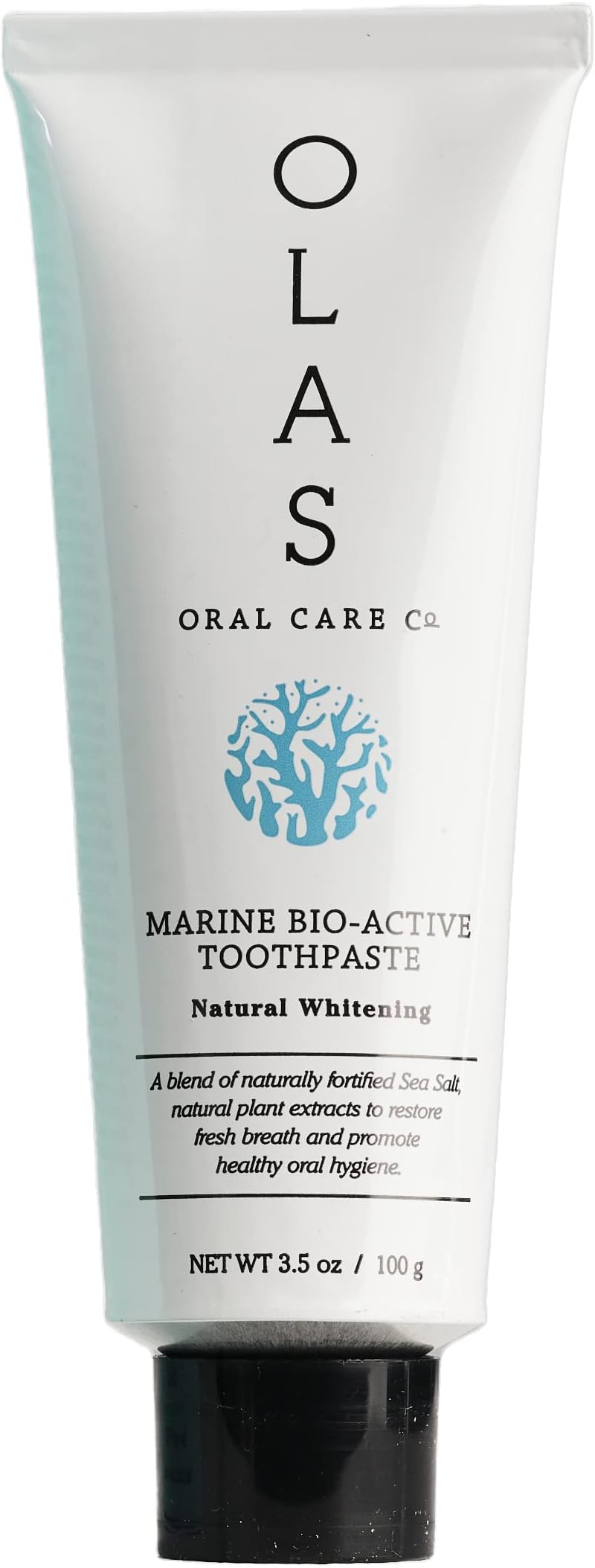 Amazon.com: OLAS Marine Bio-Active Toothpaste - Natural Whitening ...