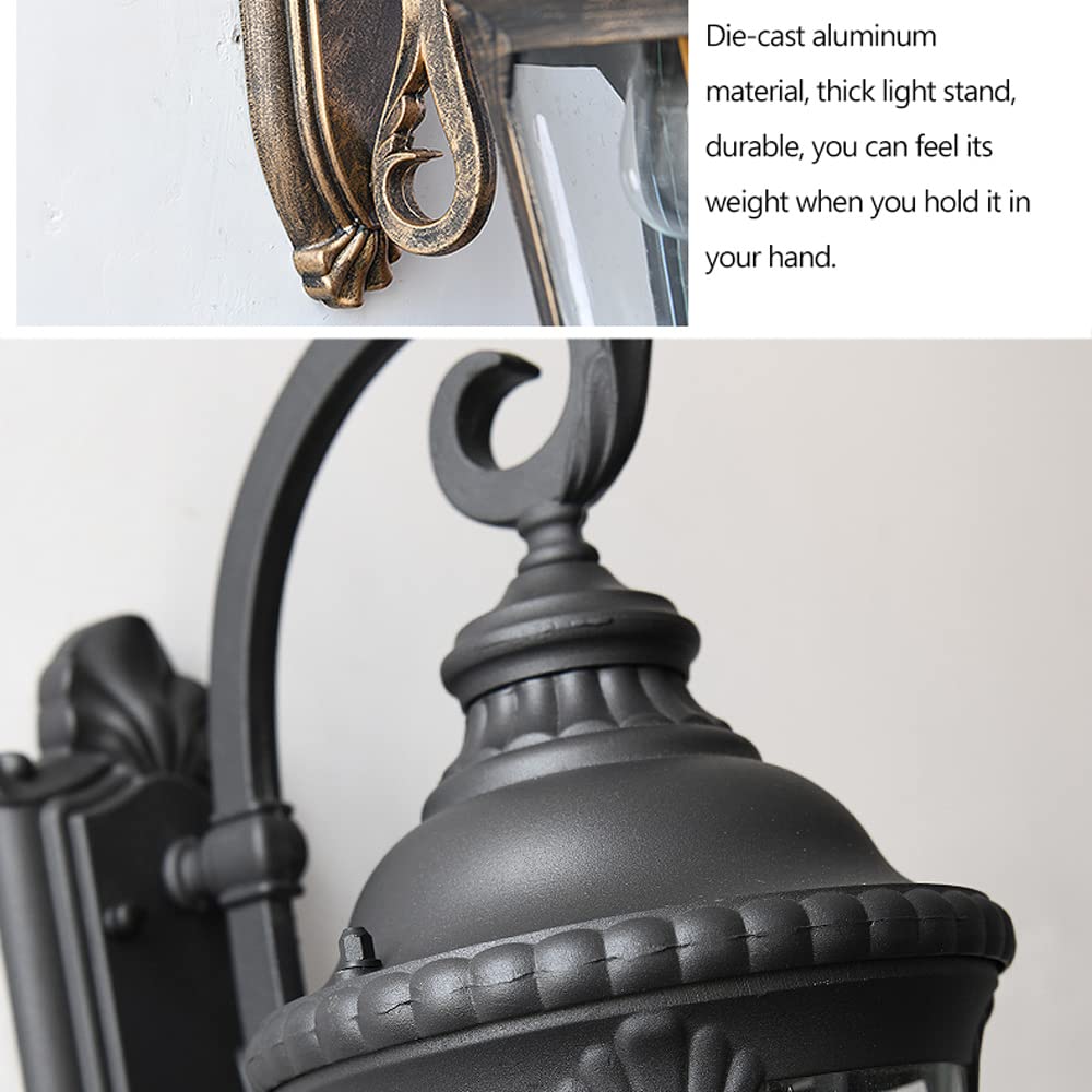 Large Carriage Outdoor Wall Lights Victorian Old Porch Lights Outdoor
