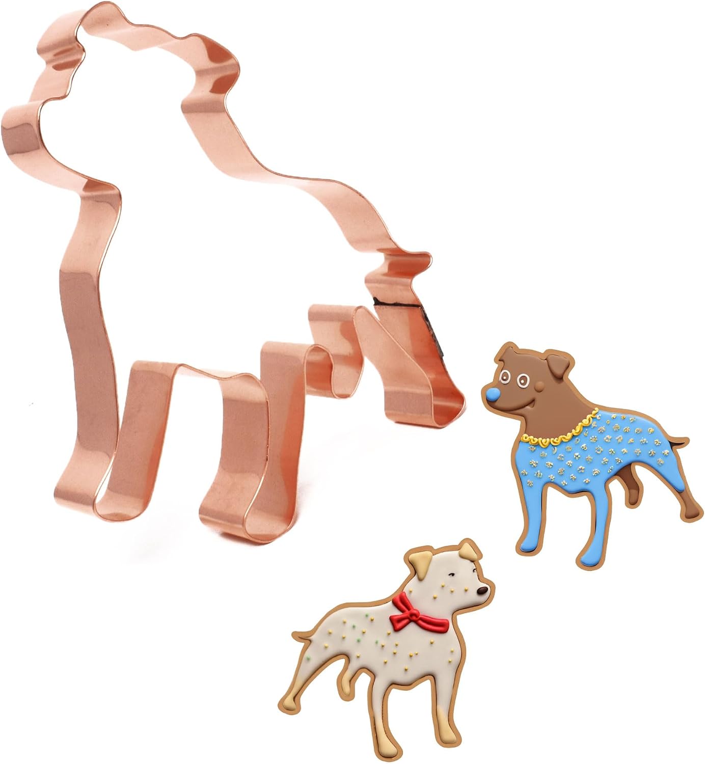 Amazon.com: Staffordshire Terrier Cookie Cutter 4.5 Inch Handcrafted in ...