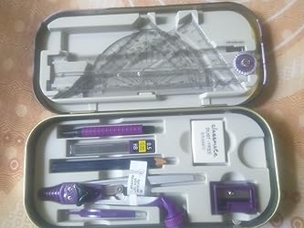 Classmate Asteroid Geometry Box - Mathematical Drawing Instrument Box ...