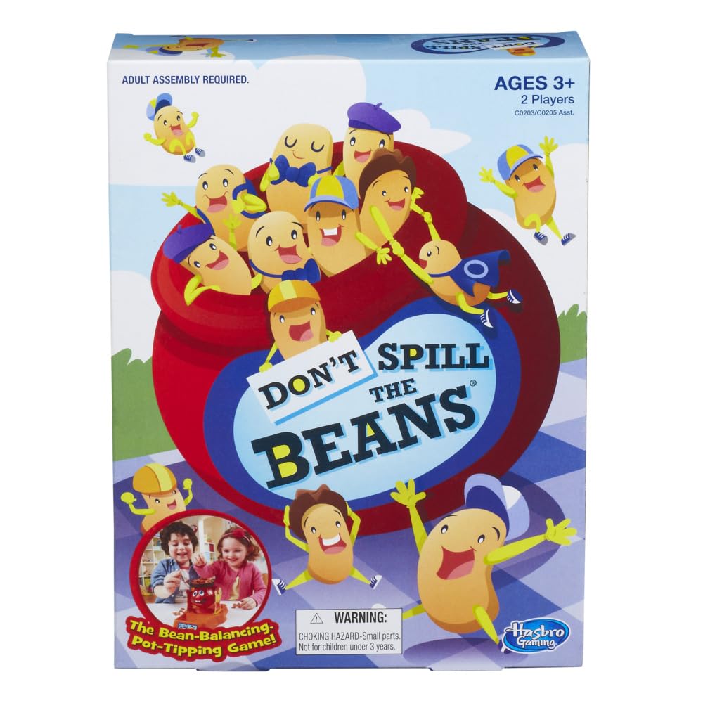 Board Games For Kids Buy Hasbro Gaming Don't Spill The Beans - Bean ...