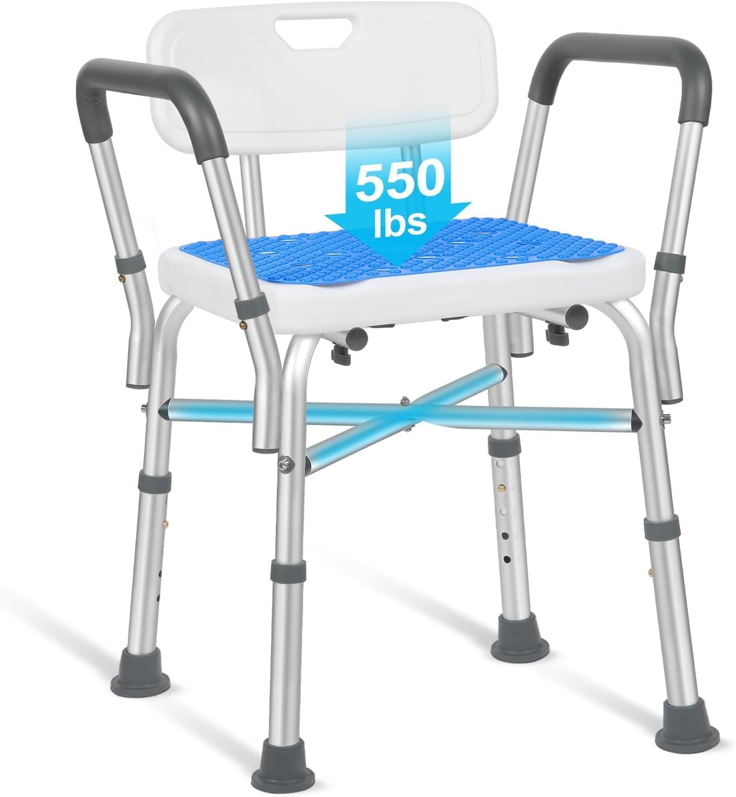 Amazon.com: Panta Shower Chair for Inside Shower with Reinforced ...