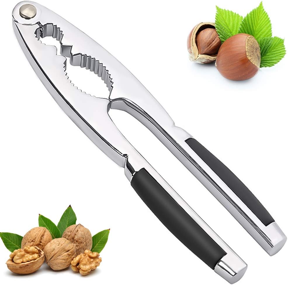 Amazon.com: oujilet Nut Crackers Chestnut Opener Walnut Cracker Heavy ...