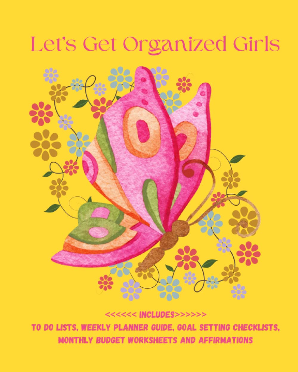 Amazon.com: LET'S GET ORGANIZED GIRLS; to do list, goal setting ...