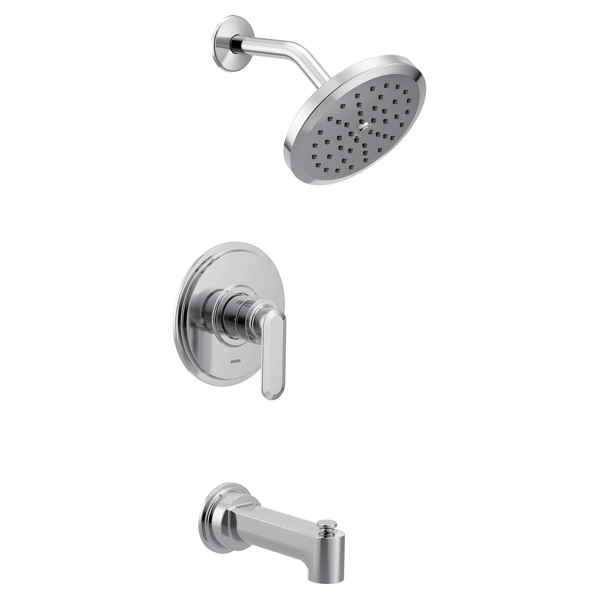 Moen Greenfield Chrome Bathroom M-CORE 3 Series Shower Trim Set with ...