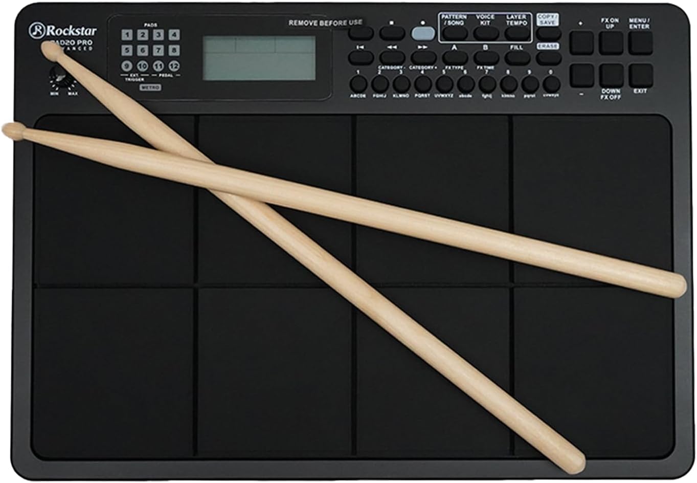 Rockstar PAD20 PRO ADVANCED (Black) : Amazon.in: Musical Instruments