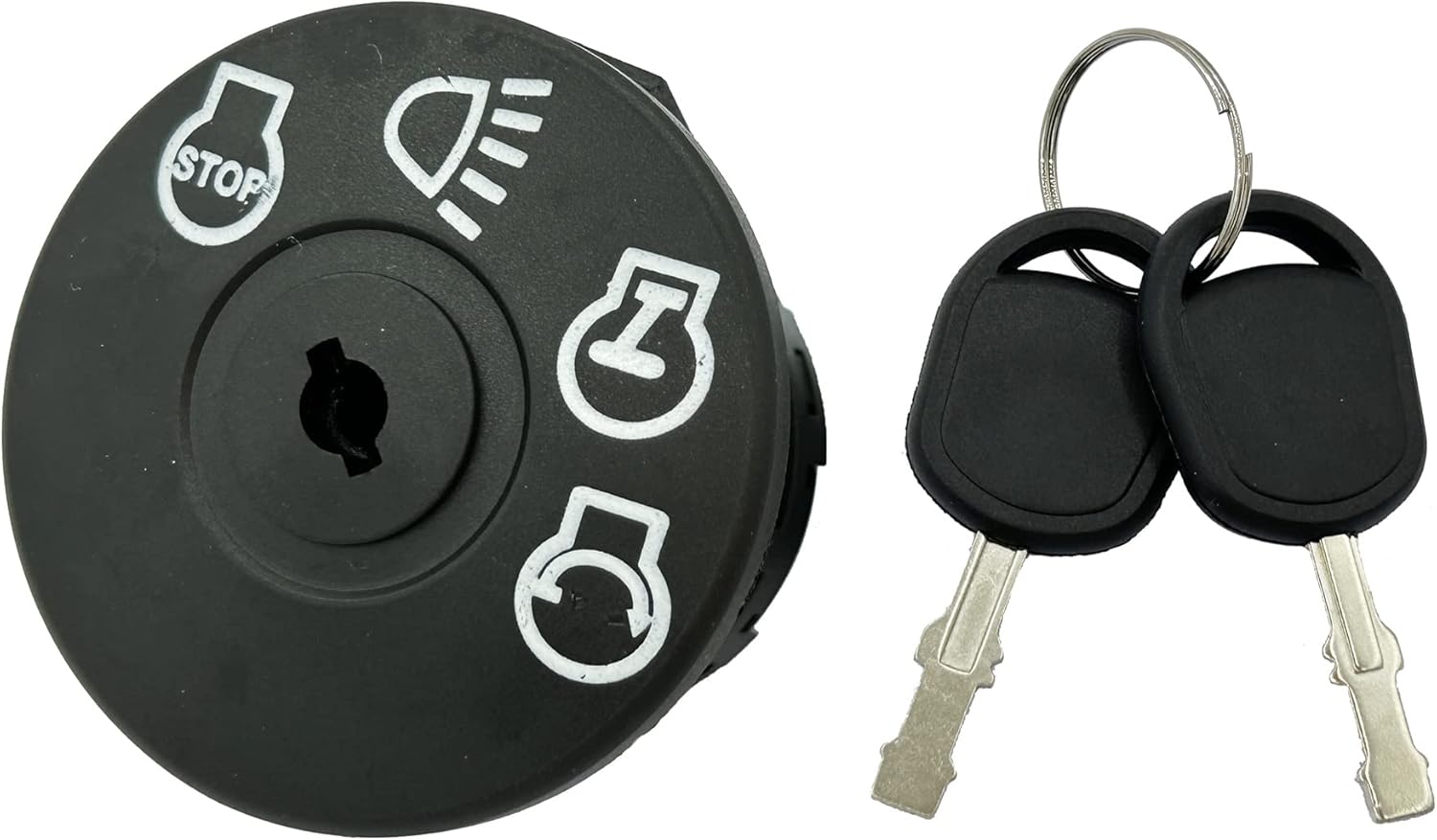 Annolai GY20074 175566 Ignition Switch with Key 4-Position 7-Terminals ...