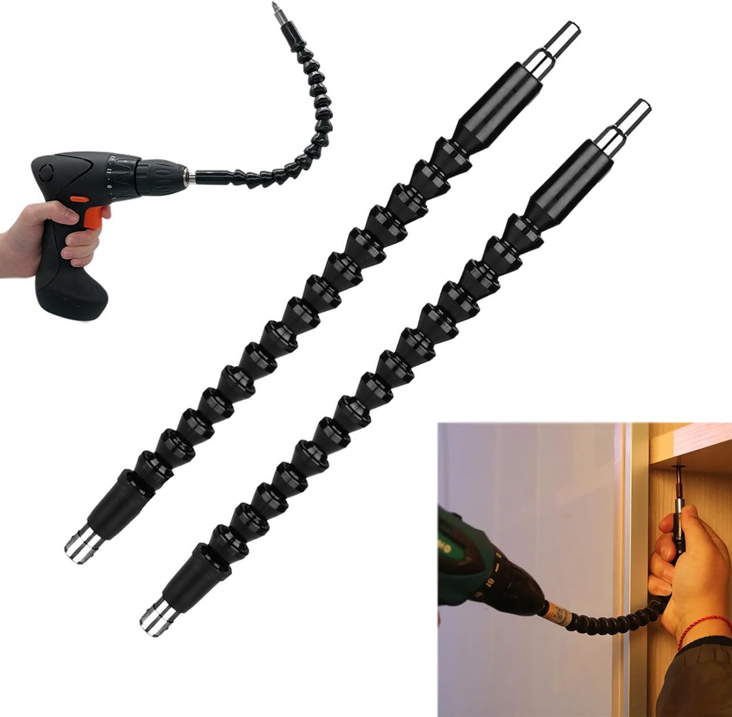 Herisiy Flexible Drill Bit Extension Superbit,Flexible Screwdriver ...