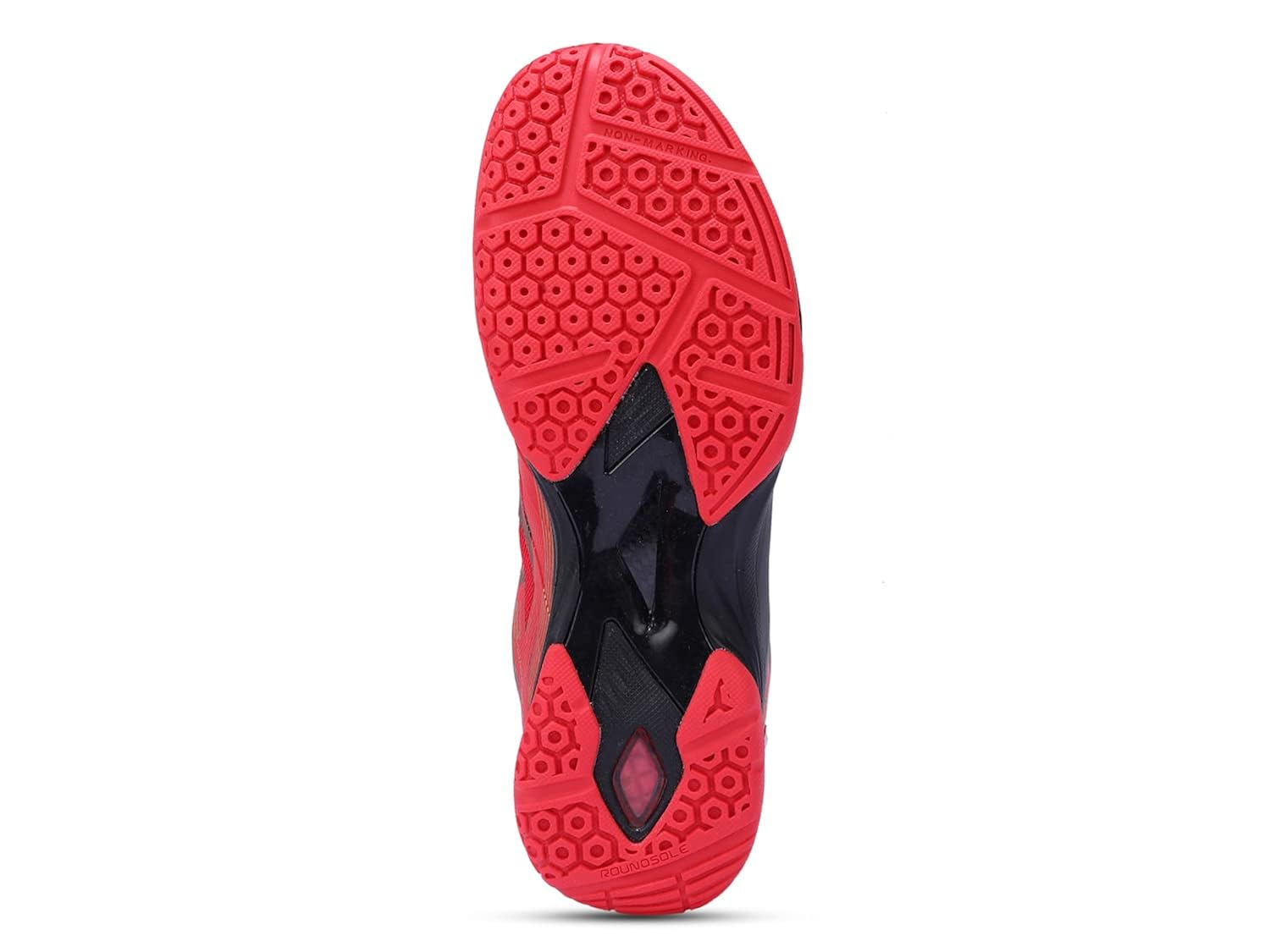 Yonex Precision 2 TRU Cushion Non-Marking Badminton Shoes, Red/Black ...