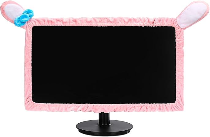 Amazon.com: Remagr 20"-29" Cute Computer Monitor Cover with Bunny Ears ...