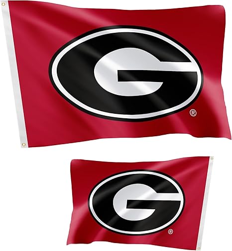 Amazon.com : Desert Cactus University of Georgia Flags Double Sided ...