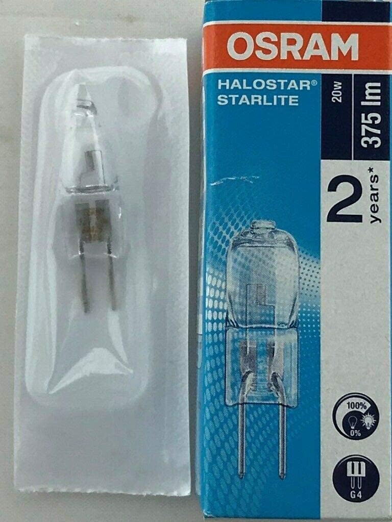 OSRAM 64425 UVS 20W 12V G4 | HALOSTAR STANDARD PACK 10 BULBS : Amazon ...