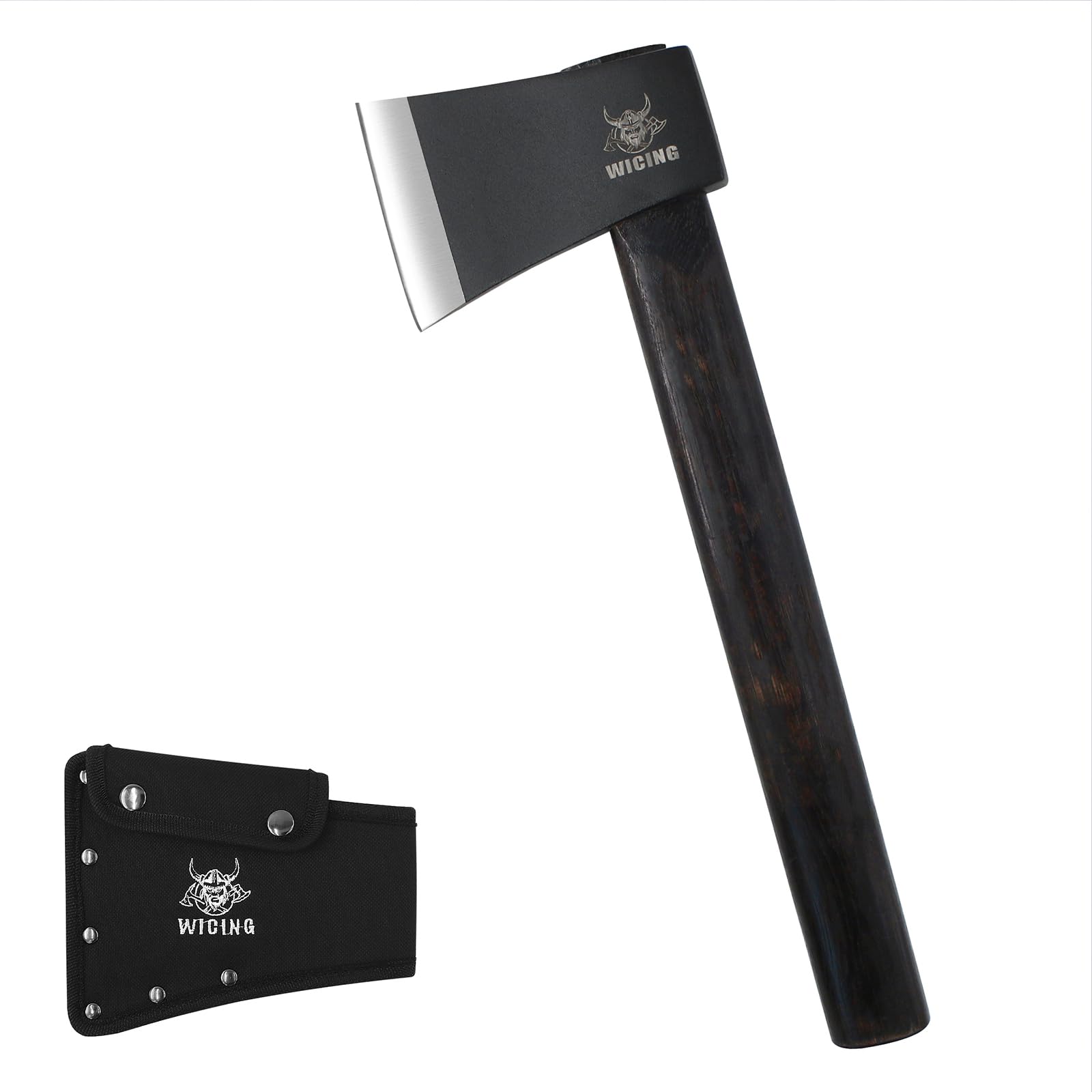 Amazon.com : WICING 16" Throwing Axes for Axe Throwing Competitions, 1065 High Manganese Steel ...