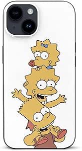 Amazon.co.jp: The Simpsons iPhone 12 Case, Smartphone Case, Compatible ...