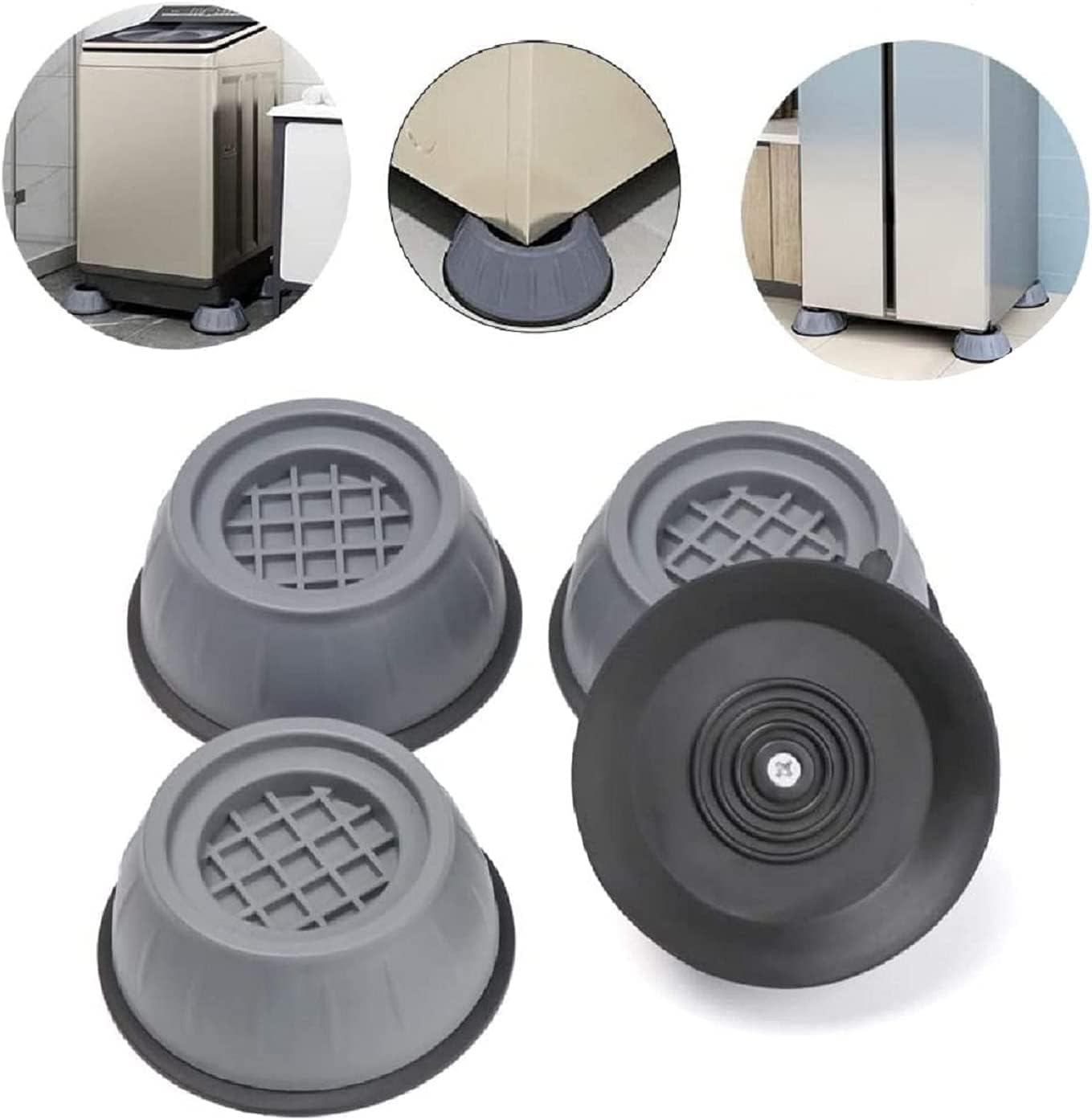 MultiStar®, Refrigerator Stand, Washing Machine Stand, Anti-Vibration ...