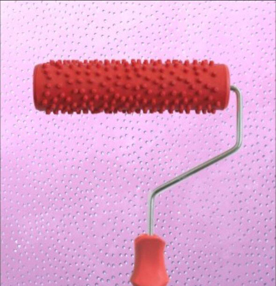 BUUEERR 7" DIY Patterned Paint Roller Decorative Rubber Roller ...