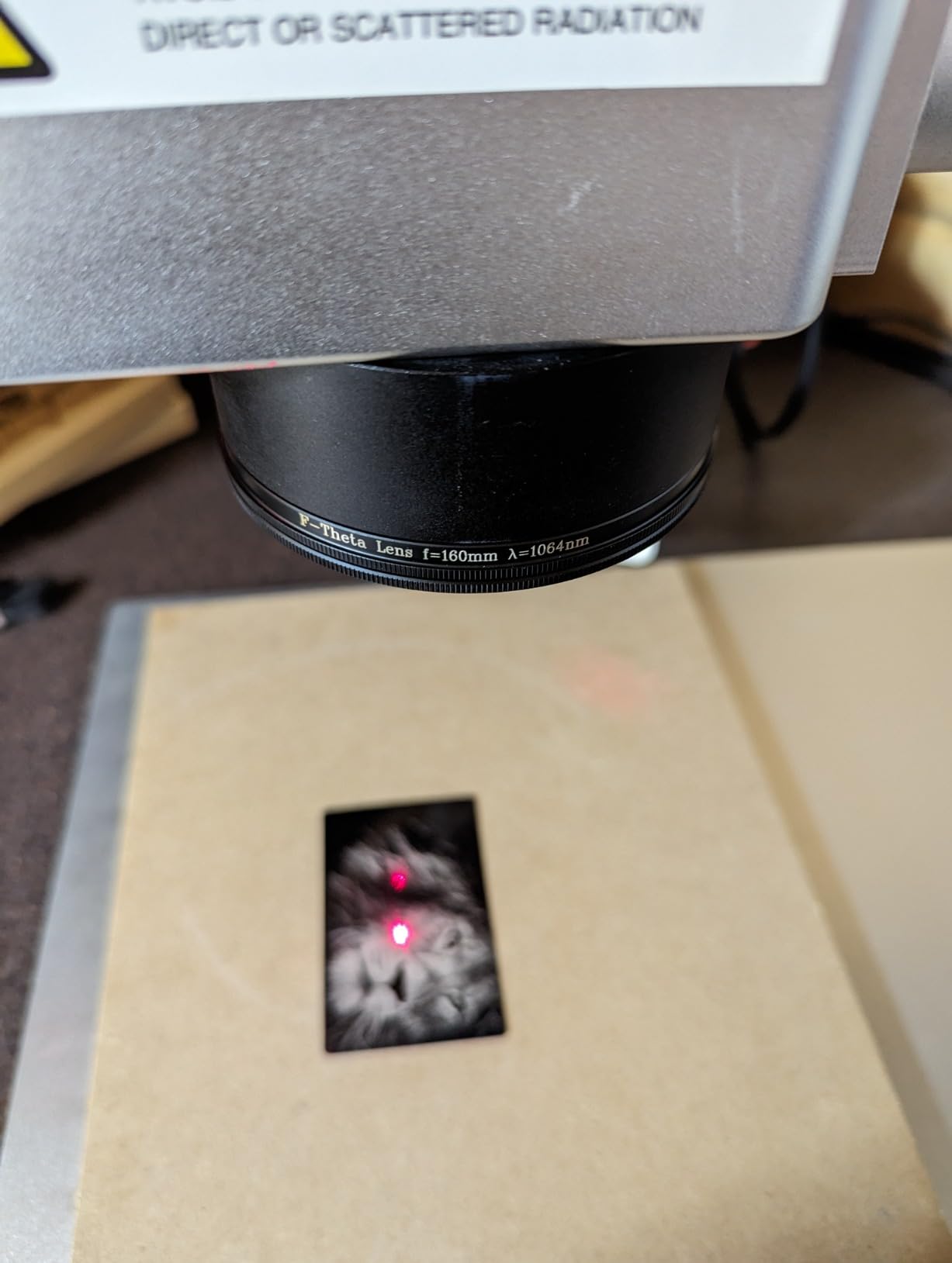 Cloudray Fiber Laser Scanning Lens F-Theta Scan Lens Field for Galvo ...