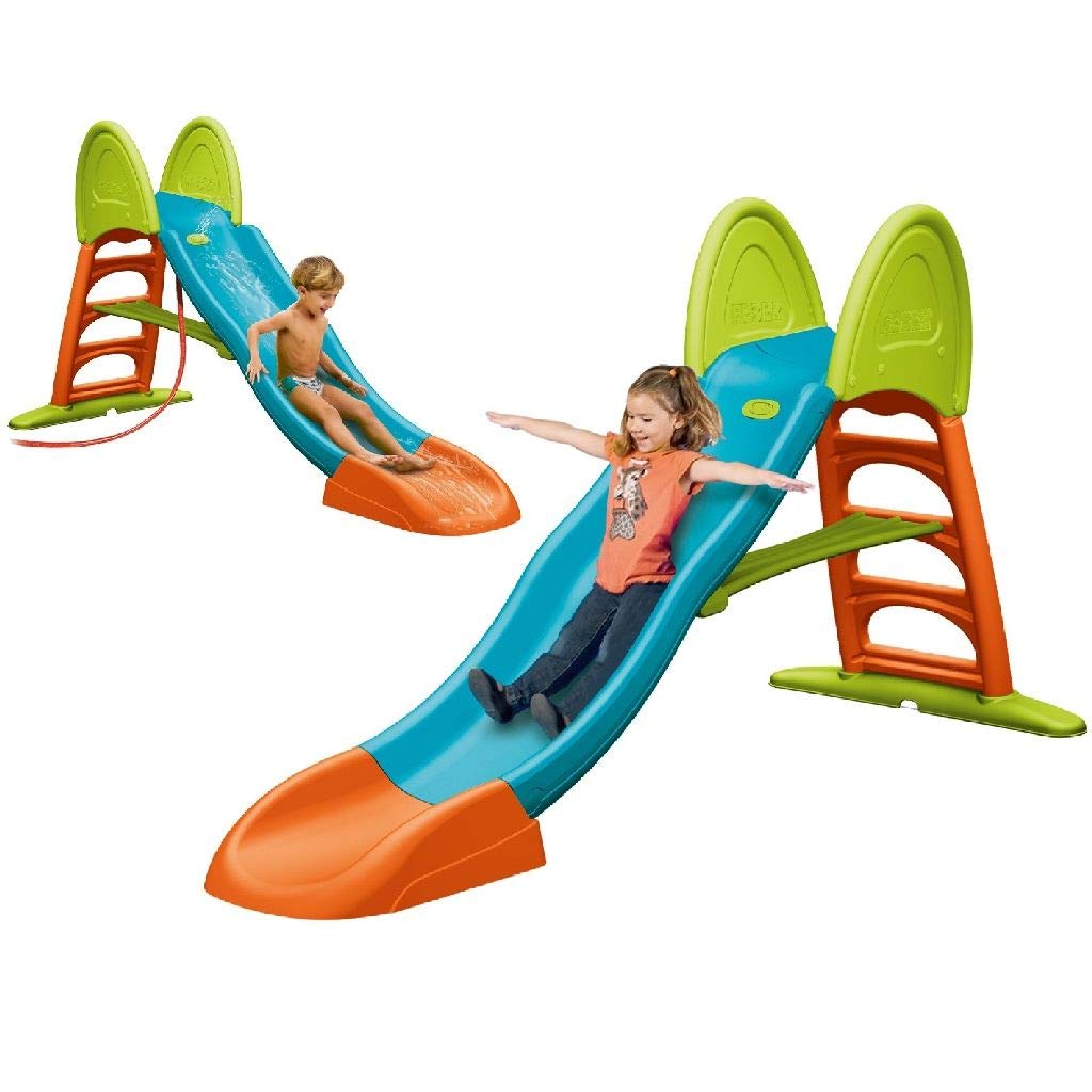 Buy Feber-Super Mega Slide, luminous colours, curved ramp and water ...