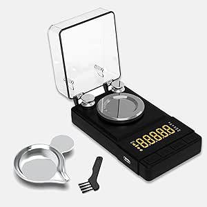 Amazon.com: MAXUS 50g x 0.001g Milligram Powder Scale w/Sliver Powder ...