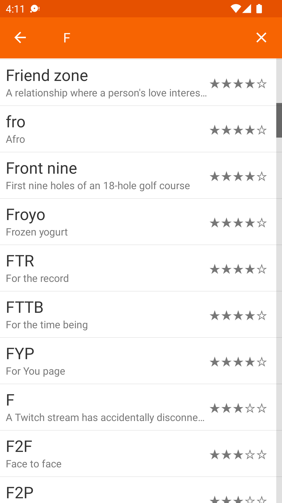 Slang Dictionary - App on the Amazon Appstore