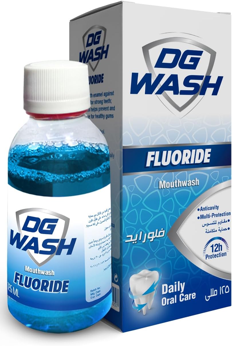 DG Wash Fluoride Total Care Mouth Wash 125 ml: Buy Online at Best Price ...