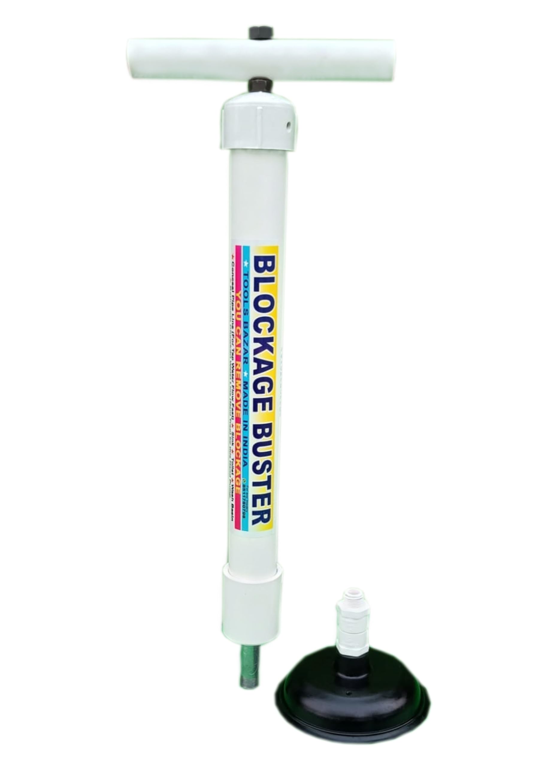 Toilet Blockage Remover Toilet Plunger, High Pressure Toilet Unblocker ...