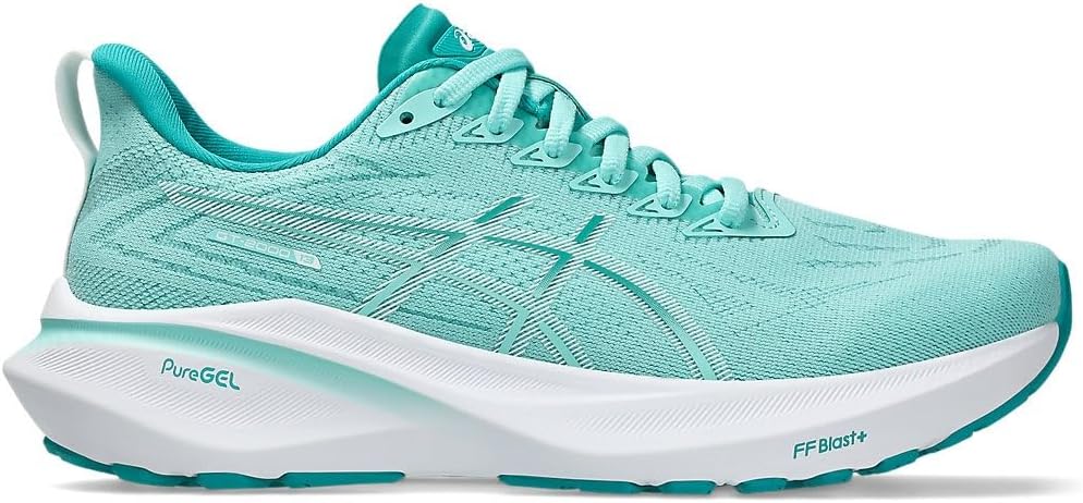 ASICS Womens Gt-2000 13 Running Shoe, ILLUMINATE MINT/WHITE, 39.5 EU ...
