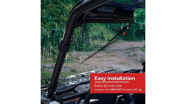 Watch UTV Manual Hand Operated Windshield Wiper Kit on Amazon Live