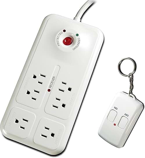 Amazon.com: remote controlled power strip