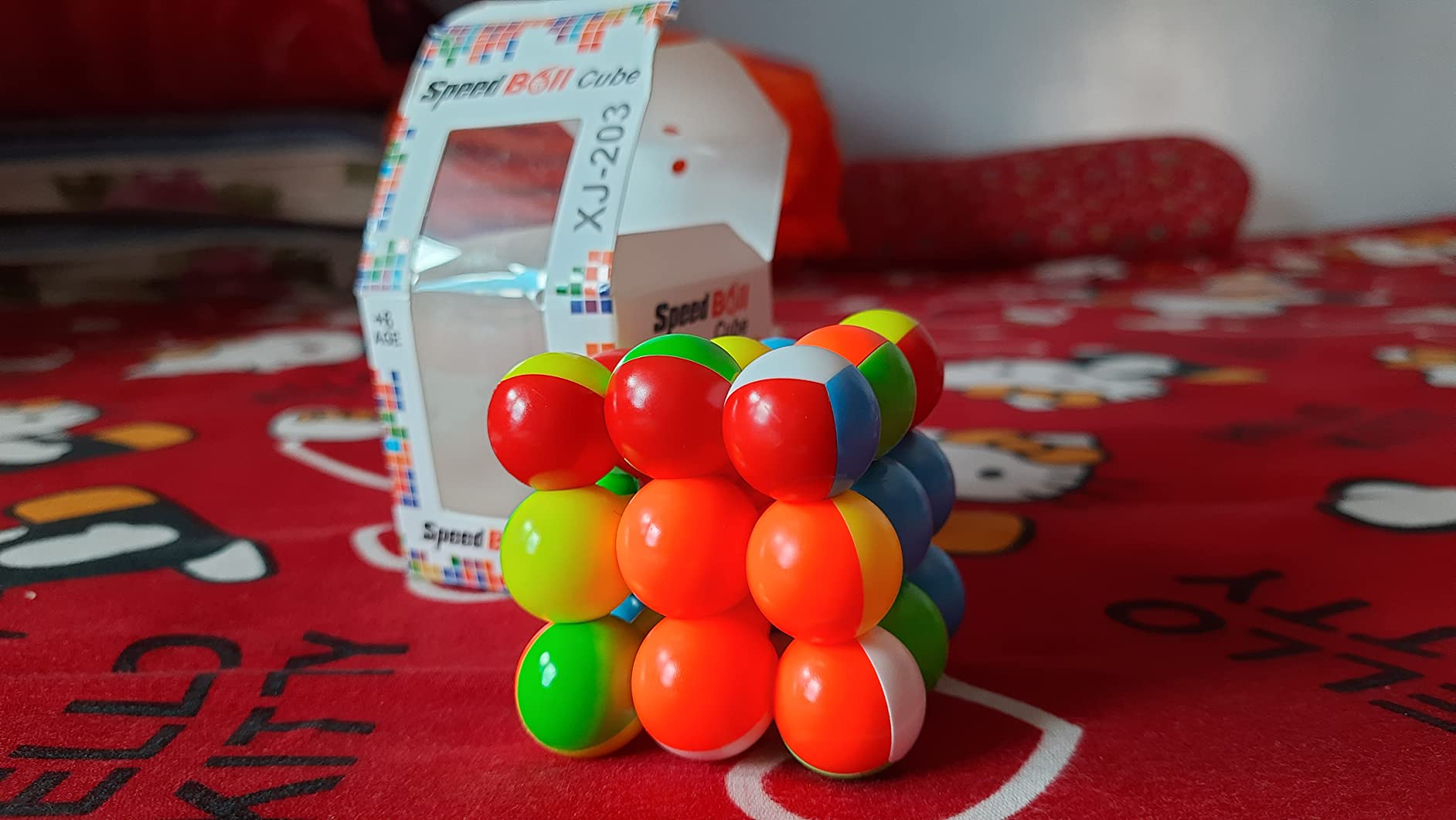 ESnipe Mart Speed Ball Bubble Cube 3x3x3 High Speed Sticker Less Magic ...