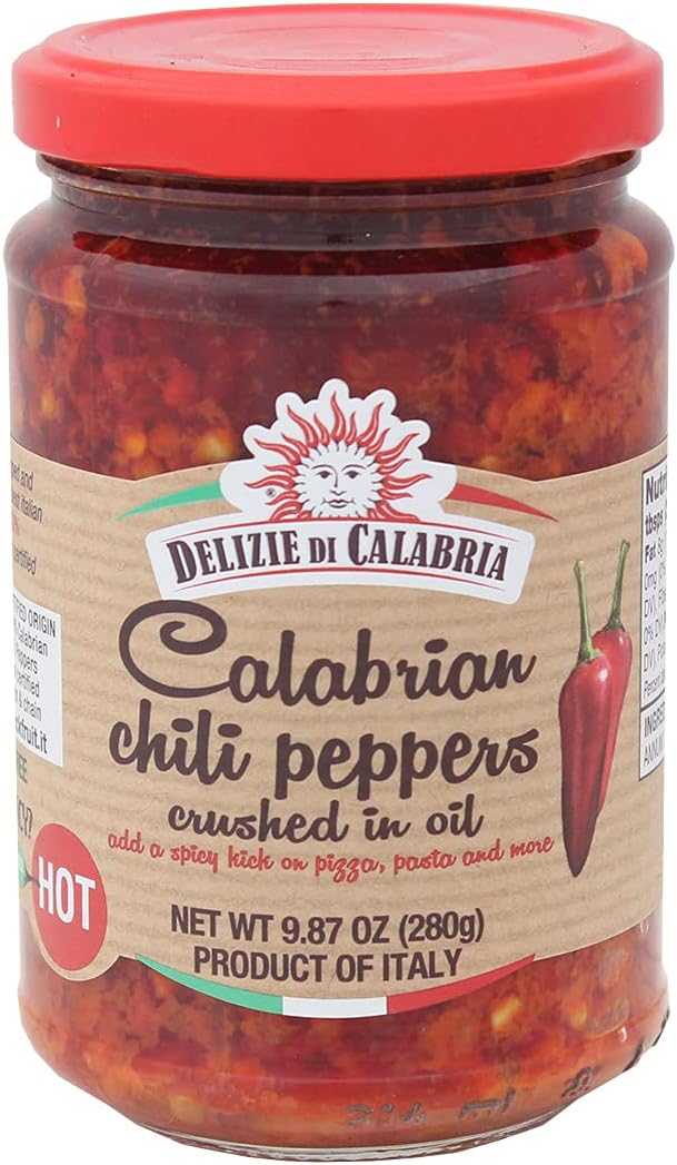 Amazon.com : Tuscanini Premium Chopped Calabrian Chili Peppers In Olive ...